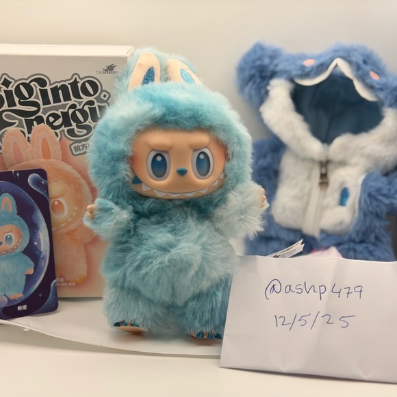 POP MART | Toys | Labubu Hope Big Into Energy Pop Mart The Monsters ...